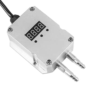 Amazon.com: QDF70B LED LCD Display Air Different Pressure Transducer 4-20mA Micro Difference ...