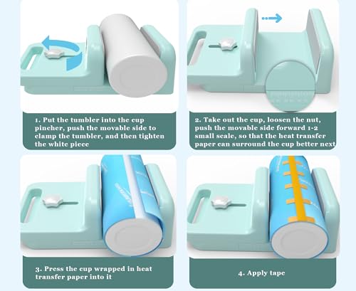 Snapklik.com : MiLefo Adjustable Pinch Perfect Tumbler Clamp, Cup Cradle For Crafting Tumblers ...