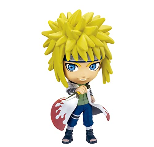 Chibi Masters Bandai Minato Namikaze Anime Figure | 8cm Anime Merch ...