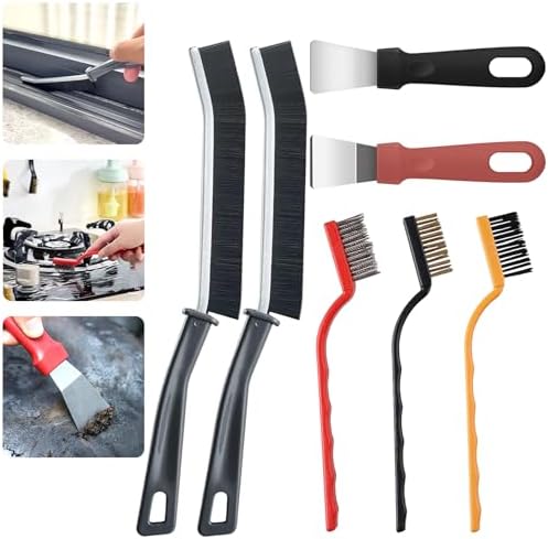Amazon.com: Crevice Cleaning Brush,12 Pcs Cleaning Supplies Cleaning ...