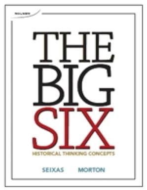 The Big Six Historical Thinking Concepts: Peter Seixas, Tom Morton ...