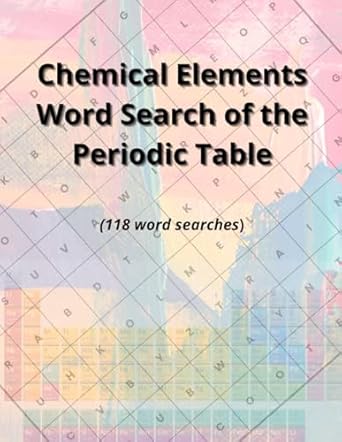 Amazon.com: Chemical Elements Word Search of the Periodic Table: A ...