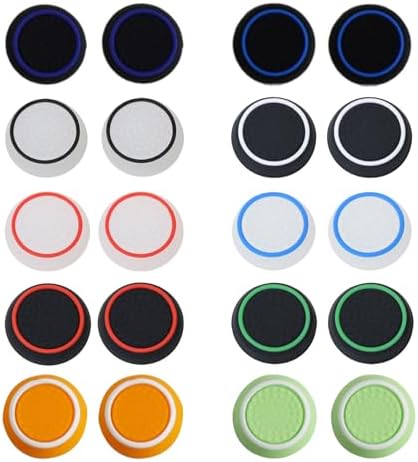 Pack of 20 Joystick Caps PS5 Controller Sticks Grips, Silicone ...