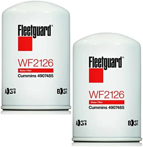 Amazon.com: WF2126 Fleetguard - Filtro de agua (paquete de 2 ...