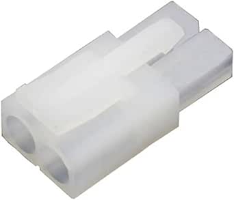 Amazon.com: KLOOKY 100 Sets 2 Pin L6.2 Connector Plug With Wings Male ...