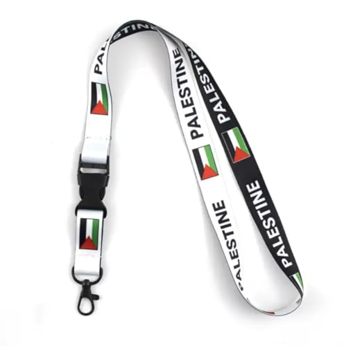 Palestine Lanyard – Bag Mask Badge Wristband Flag Scarf – Protest Peace ...