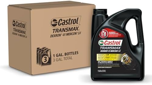 Amazon.com: Castrol Transmax DEXRON®-VI MERCON® LV Transmssion Fluid, 1 ...