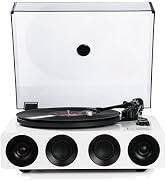 Amazon.com: 1 by ONE High Fidelity Record Player, All-in-One Turntable ...