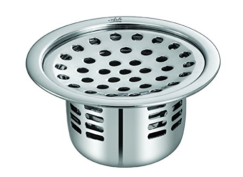 Ark 511131 5" x 5" SS Anti Cockroach Round Jalli (Chrome) : Amazon.in ...