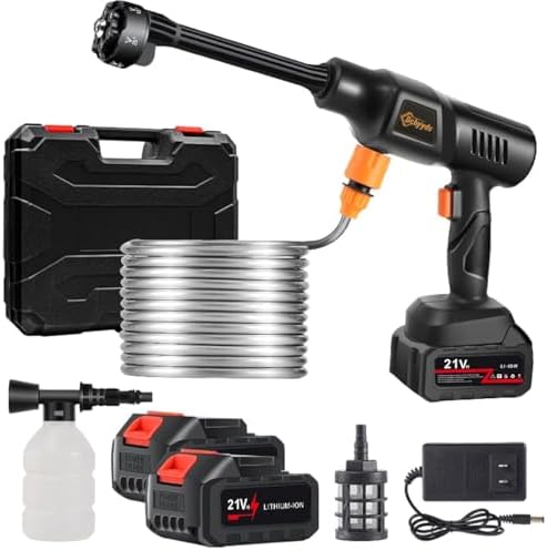 Amazon.com : Klrswp Cordless Power Washer Portable, 800 PSI High ...