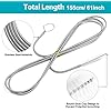 Amazon.com: Long Drain Brush Flexible Feeding Tube Brush Slim Cleaning ...