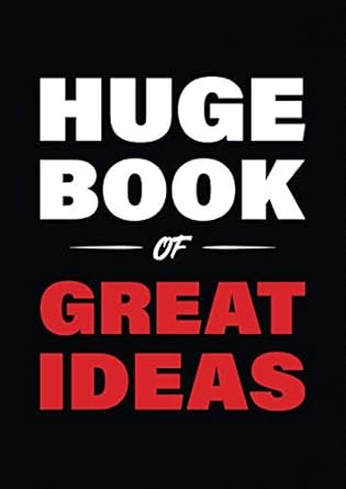 Huge Book Of Great Ideas: Giant 600 Page Notebook | College Rule Lined ...
