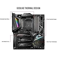 MSI MEG X570 GODLIKE Motherboard (AMD AM4, PCIe 4.0, DDR4, SATA 6Gb/s ...
