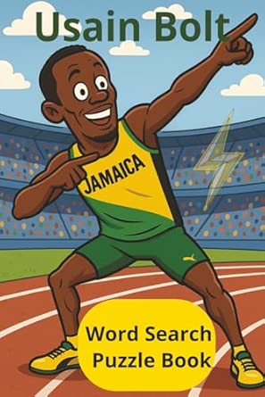 Usain Bolt Word Search Puzzle Book: Fun Word Search Puzzles, Inspired ...
