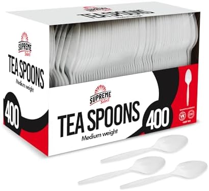 Amazon.com: Supreme Select Disposable White Tea Spoon [1000-Pack ...