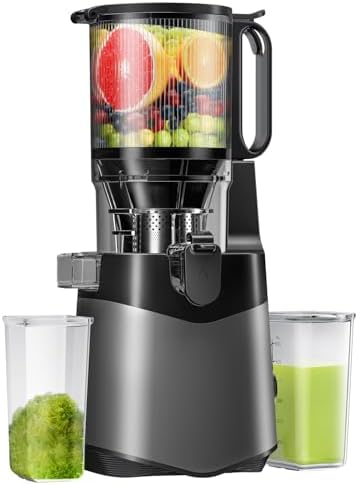 Amazon.com: Cold Press Juicer, Amumu Slow Masticating Machines with 5.4 ...