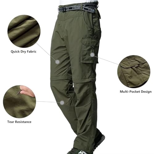 Shop the Best Men's Convertible Cargo Pants and Shorts at BC Clothing Co
