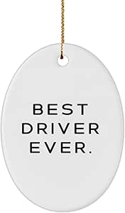 Amazon.com: Surprise Driver Gifts, Best Driver Ever, Driver Oval ...