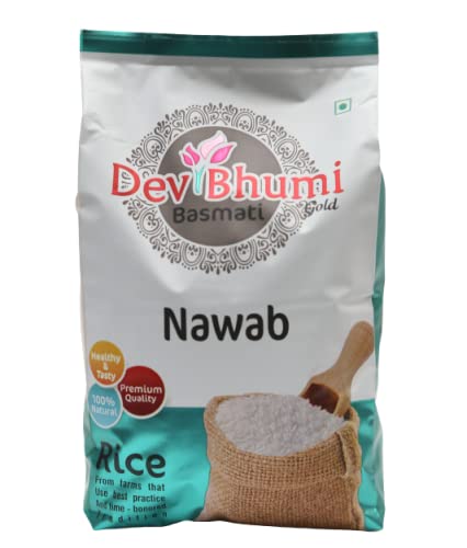 Healthy Nawab Basmati Rice 1 Kg (Pack of 2) : Amazon.in: Grocery ...