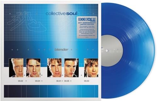 Amazon.com: Collective Soul - Blender [Translucent Cobalt LP] - Vinyl ...
