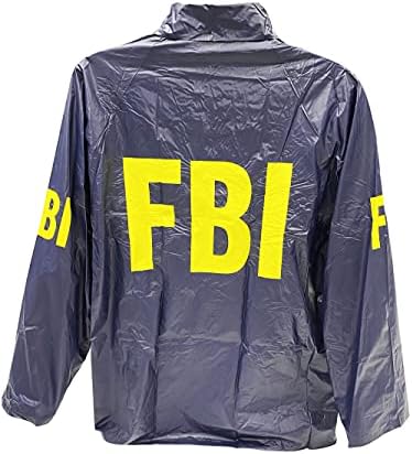 Amazon.com: Burt Macklin FBI Windbreaker Costume Jacket - Adult ...