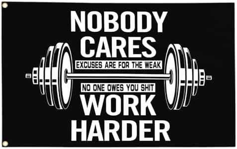 Amazon.com : Aroxtms Discipline Motivational Flag 3x5 Ft Funny Gym ...