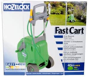 HOZELOCK Thru-flow Fast Cart (40m) Free Standing : Amazon.co.uk: Home ...