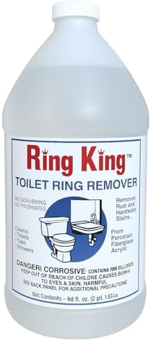 Amazon.com: Amazon Brand - Ring King Toilet Soap Scum Remover For ...