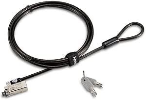 Amazon.com: Kensington NanoSaver Master Keyed Single Head Lock Cable ...
