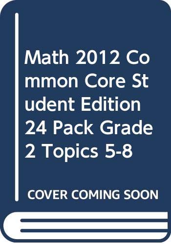 Amazon.com: Math 2012 Common Core Student Edition 24 Pack Grade 2 ...