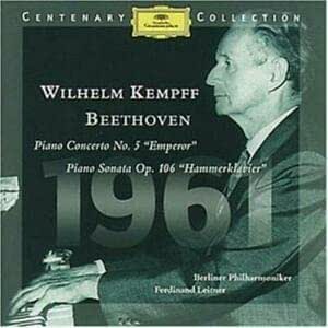 Beethoven, Ferdinand Leitner, Berlin Philharmonic, Wilhelm Kempff ...
