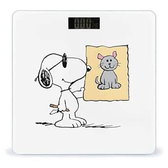 Amazon.co.jp: Snoopy Faron Digital Scale with Ride On Auto On/Off ...