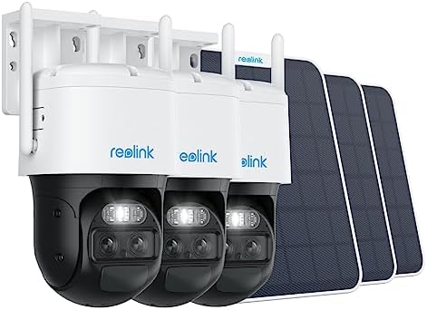Amazon.com : REOLINK Dual Lens 4G LTE Cellular Security Camera, Auto ...