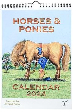 Narrowboats Humour Cartoon Funny 2024 Yearly Wall Hanging Calendar ...