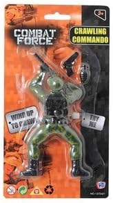 NEW COMBAT FORCE WIND UP CRAWLING ARMY COMMANDO SOLDIER MAN ACTION ...