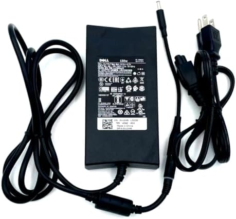 Amazon.com: PowerHOOD 130W AC Adapter Compatible with Genuine Dell ...