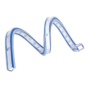 Flexible Ruler, Snake Curve Ruler Measuring for Drawing and Sewing for ...