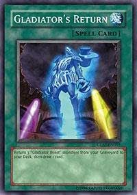 Amazon.com: Yu-Gi-Oh! - Gladiator's Return (GLAS-EN059) - Gladiators Assault - Unlimited Edition ...
