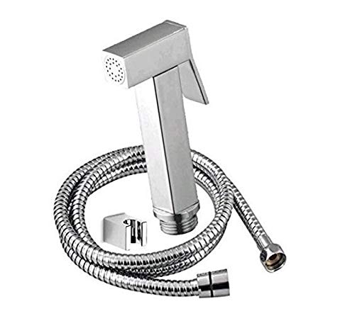 Stainless steel health faucet set with 1.5 meter flexible SS pipe ...