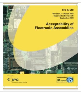 Amazon.com: IPC-A-610 - Revision J - Standard Only: Acceptability for Electronic Assemblies ...