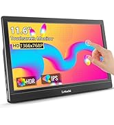 Amazon.com: Lrtzcbi Portable Monitor 13.3 Inch, FHD 1366x768P LED ...