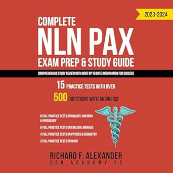 Amazon.com: Complete NLN PAX Exam Prep & Study Guide: Comprehensive ...