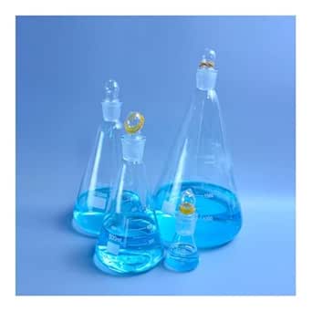 Glassware Labware 50-2000ml Glass conical Flask with Cap 24/29 Joint ...