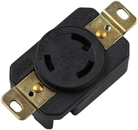 Nema L17-30R 30A 600V 3 Pole 4 Wire Industrial Grade Locking Female ...