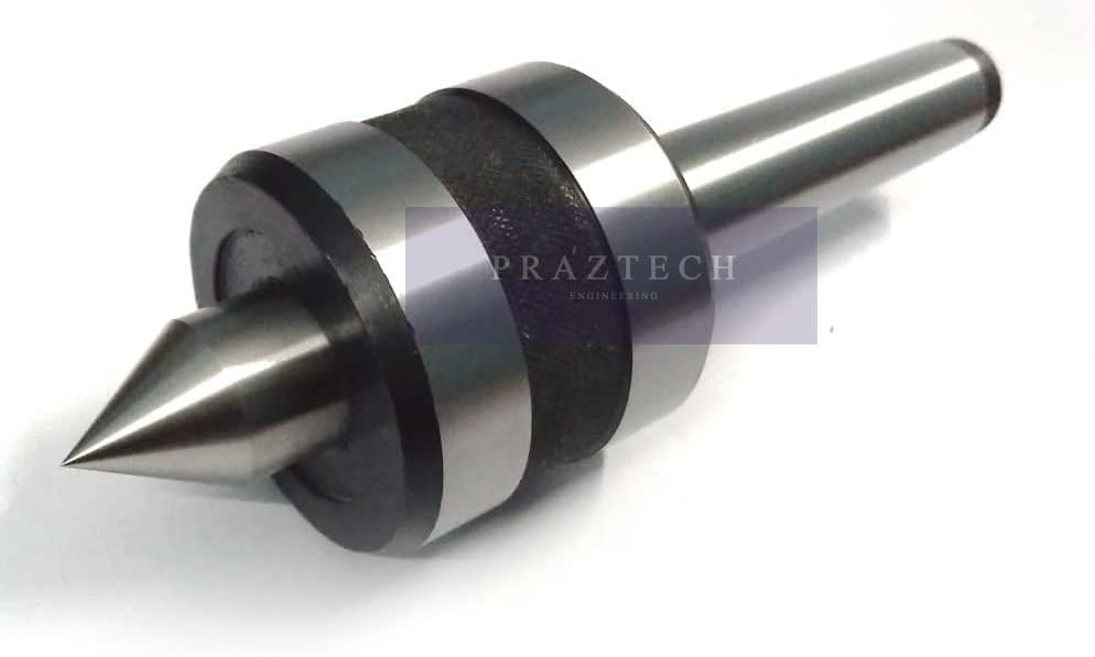 PRAZTECH MT3 Lathe Revolving Live Centre - Triple Bearing Center ...