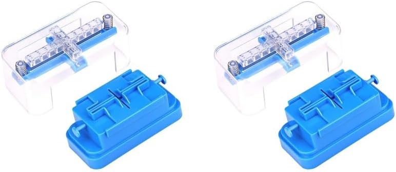 2 Set of 1/4 1/2 Multiple Pill Splitter Pill Cutter Splitting Tablet ...