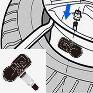 42607-33021 Sensor del sistema de monitoreo de presión de neumáticos ...
