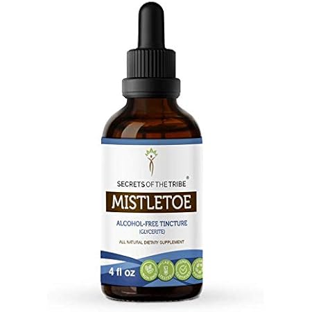 Amazon.com: Mistletoe Alcohol-Free Liquid Extract, Organic Mistletoe ...