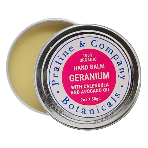 Amazon.com: Geranium Hand Balm - Hydrating Hand Moisturizer for Chapped ...