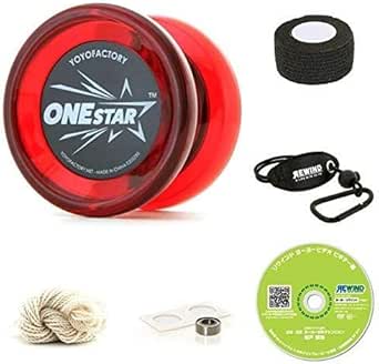 Amazon.co.jp: Yoyo One Star Beginners Included Yoyo Factory (Starter ...